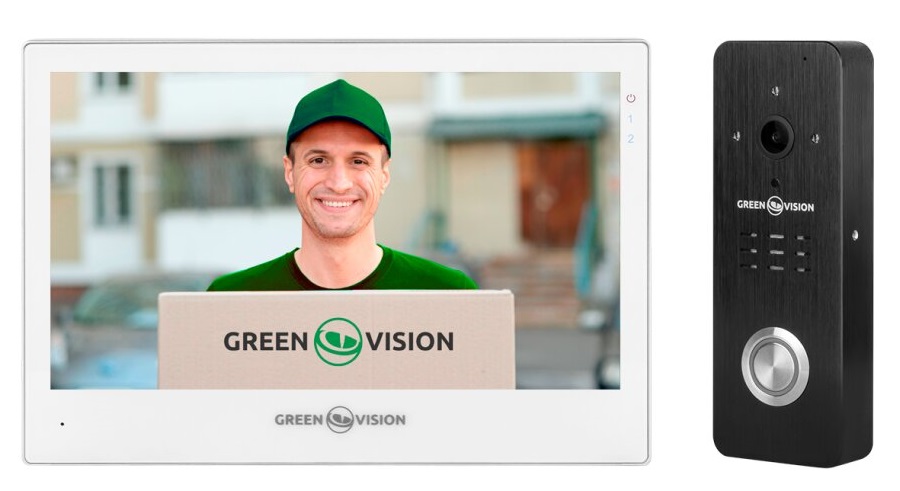 Комплект відеодомофону GreenVision GV-003-GV-059+GV-006 - купити в Технофокс